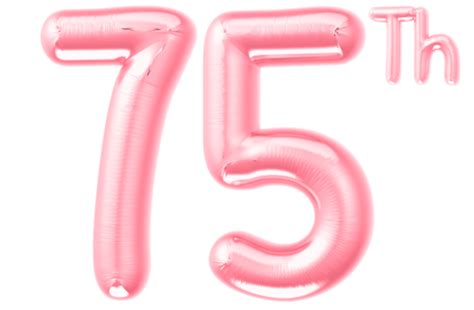 Page 2 75th Birthday Pngs For Free Download