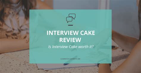 Interview Cake Review Is The Interview Cake Platform Right For You Analysis