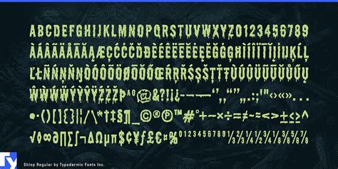 Shlop Font
