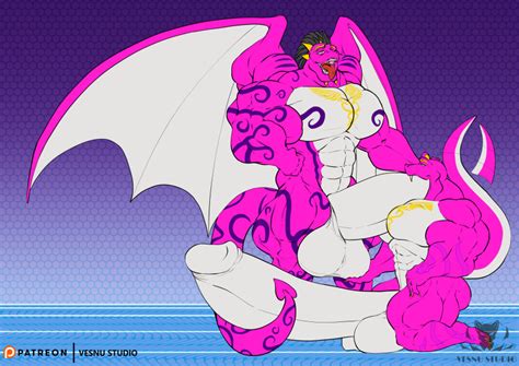 Rule 34 Absurd Res Anthro Belly Digital Media Artwork Dragon