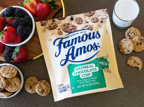 Introducing A Familiar Favorite With A Tasty Twist Famous Amos