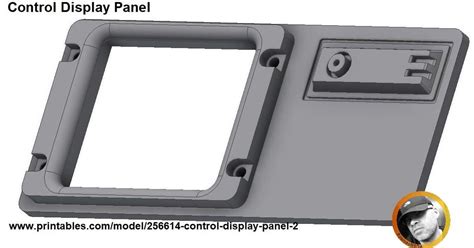 Control Display Panel 2 By Jamesr5d4 Download Free Stl Model