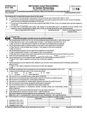 Understanding Schedule M 3 On Irs Form 1065