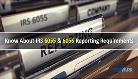 Aca Irs Section 6055 And 6056 Reporting For 2015