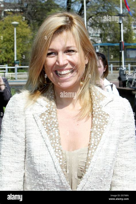 Princess Maxima Of The Netherlands Arrives To Receive The First Report