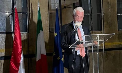Beirut Ambasciatore Fabrizio Marcelli Inaugura Città In Scena