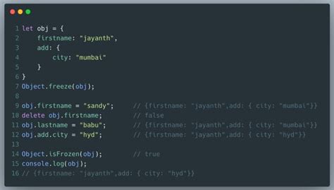 object freeze vs al vs object preventextensions