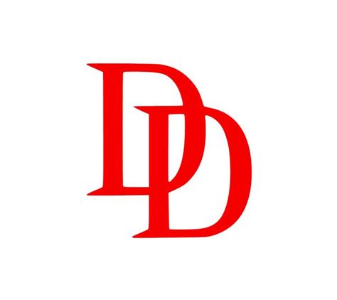 Daredevil Logo Vinyl Decalbumper Sticker Marvel Comics Etsy