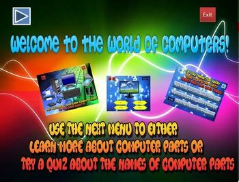 Computer Parts Lesson And Quiz By Yasmine Smith TPT