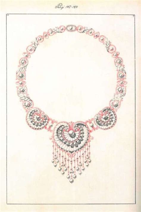Camillo Bertuzzi 1819 1894 Jewellery Designer Jewelry Illustration Jewellery