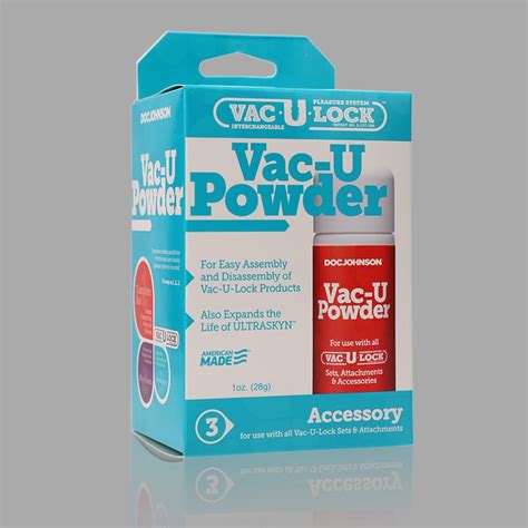 Vac U Powder By Doc Johnson The Essential For Every Vac U Lock Se