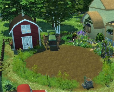 Little Garden Plot From My Work In Progress Cottage Sims4