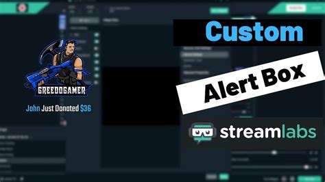 Custom StreamLabs Alerts Donations Followers And Bits YouTube