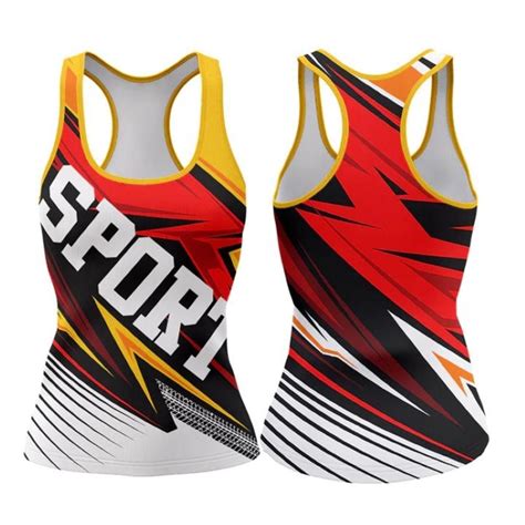 Racerback Tank Full Dye Sublimation 500031 Order Swag