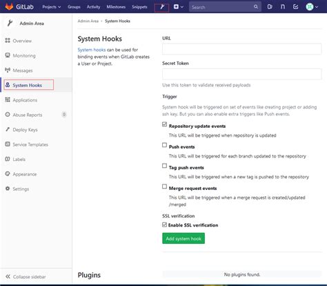 Gitlab System Hooks Csdn博客