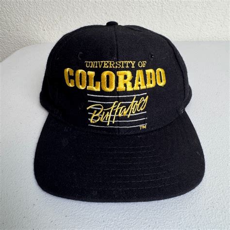 Vintage Signatures University Of Colorado Buffaloes Ncaa Hat Cap