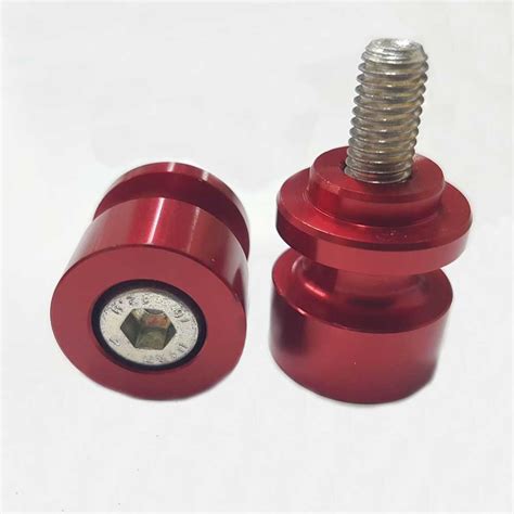 Oggy Knobbs Rear Pick Up Spools M6 X 1 Red Excite Motorsports