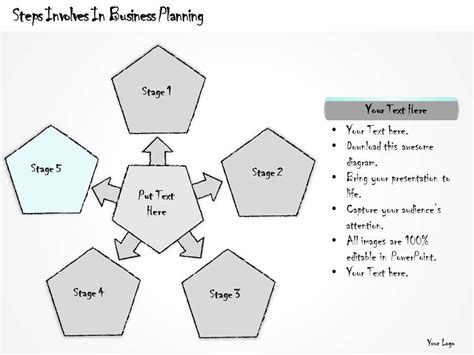 2502 Business Ppt Diagram Steps Involves In Business Planning Powerpoint Template PowerPoint