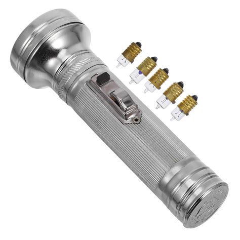 Camping Flashlight Retro Style Handheld Flashlight Classic 80s 90s