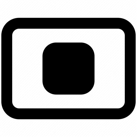 Stop Btn Multimedia Video Audio Music Icon Download On Iconfinder