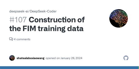 Construction Of The Fim Training Data · Issue 107 · Deepseek Ai