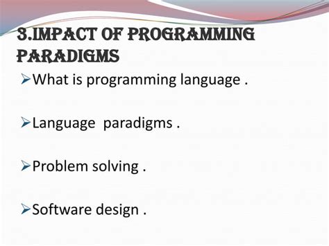 programming language design and implemenation ppt