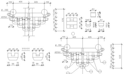 Layout Of Column Foundation For Etp Building Has Given In This 2d Autocad Dwg Drawing File