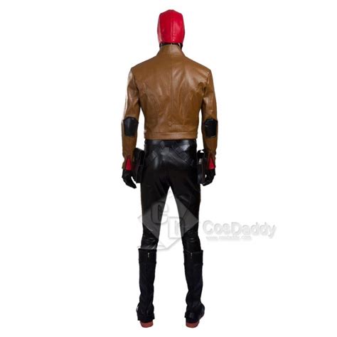 Dc Comics Batman Red Hood Robin Jason Todd Cosplay Costume