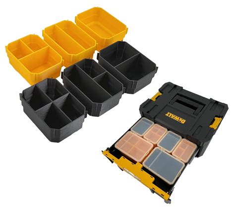 Dewalt Tstak Single Deep Drawer Tool Organizer Box Compatible Small