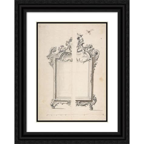 Giovanni Battista Natali Iii 11x14 Black Ornate Wood Framed Double