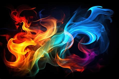 Fire Smoke Color