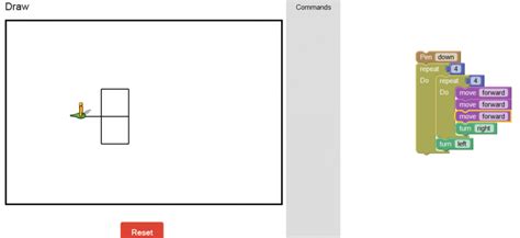 Logoish Programming In The Browser The Reflective Educator
