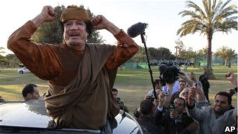 Gadafi El Extravagante Coronel Beduino Bbc News Mundo