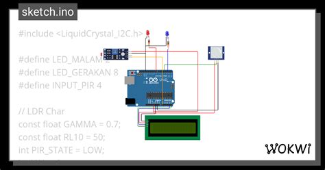 Lcd X Pir Wokwi Esp32 Stm32 Arduino Simulator