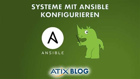 Configuring Hosts Using Ansible ATIX AG