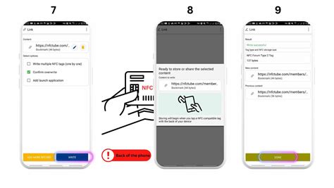 how to encode nfc tags cards with an android nfc tay
