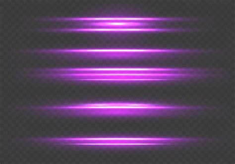 Premium Vector Yellow Red Special Effect Horizontal Line Light
