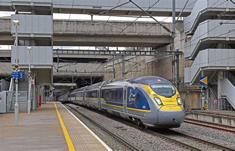 Eurostar At Speed Eurostar E320 Class 374 4002 4001 Passes… Flickr