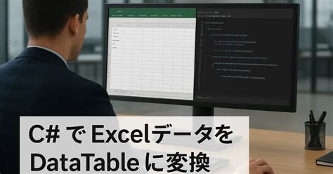 Cでexcelをdatatableに変換：ワークシート・範囲・応用編