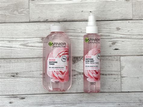 Review Garnier Skinactive Rose Soothing Glow Mist And Rose Soothing