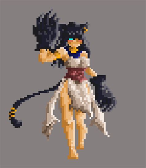 Its My First Pixel Art And I Kind Of Ended Up With This I Want To Try Animating It Any