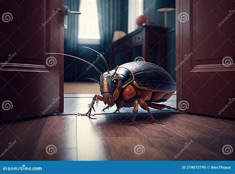 Infestation Alert Cockroaches In The House Generative Ai Stock