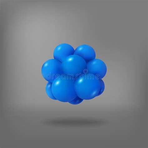 3d Abstract Atom Structure Stock Vector Illustration Of Electron Abstract 95552653