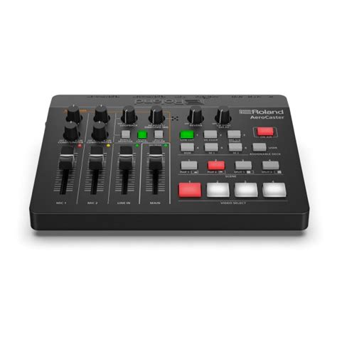 Roland VRC 01 AV Mixer Aerocaster Hardware Control Surface Audio