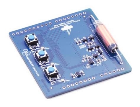 Playing With Fusion As3935 Sensor Lightning Emulator Shield For Arduino