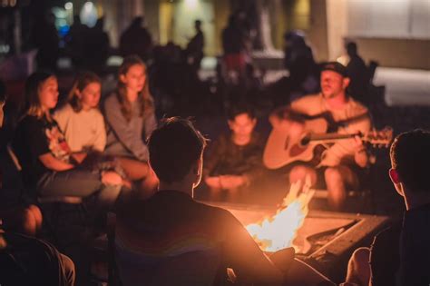 Youth Group Bonfire The Bay Gathering Place Church