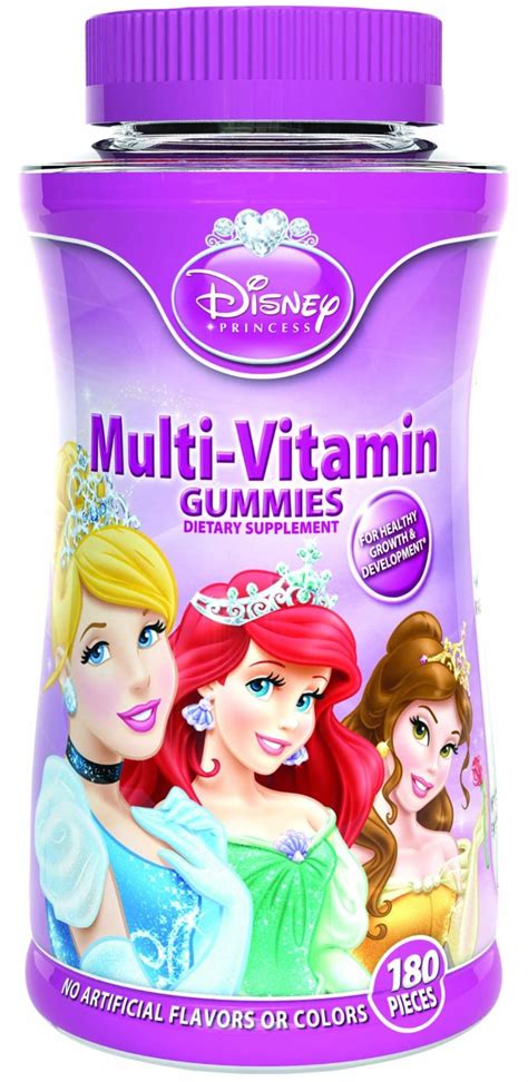 180ct Disney Princess Multi Vitamin Gummies 6 59 Reg 11 99 Free
