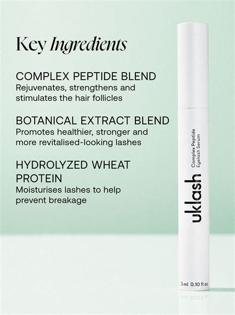 Complex Peptide Eyelash Serum Prostaglandin Free Uklash