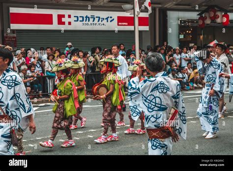 Gion Matsuri Floats Are Wheeled Through The City In Japans Most Famous Festival Kyoto Japan