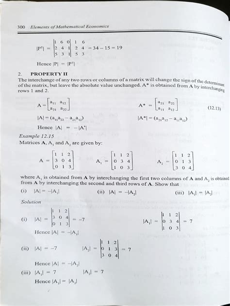 Properties Of Matrices Pdf